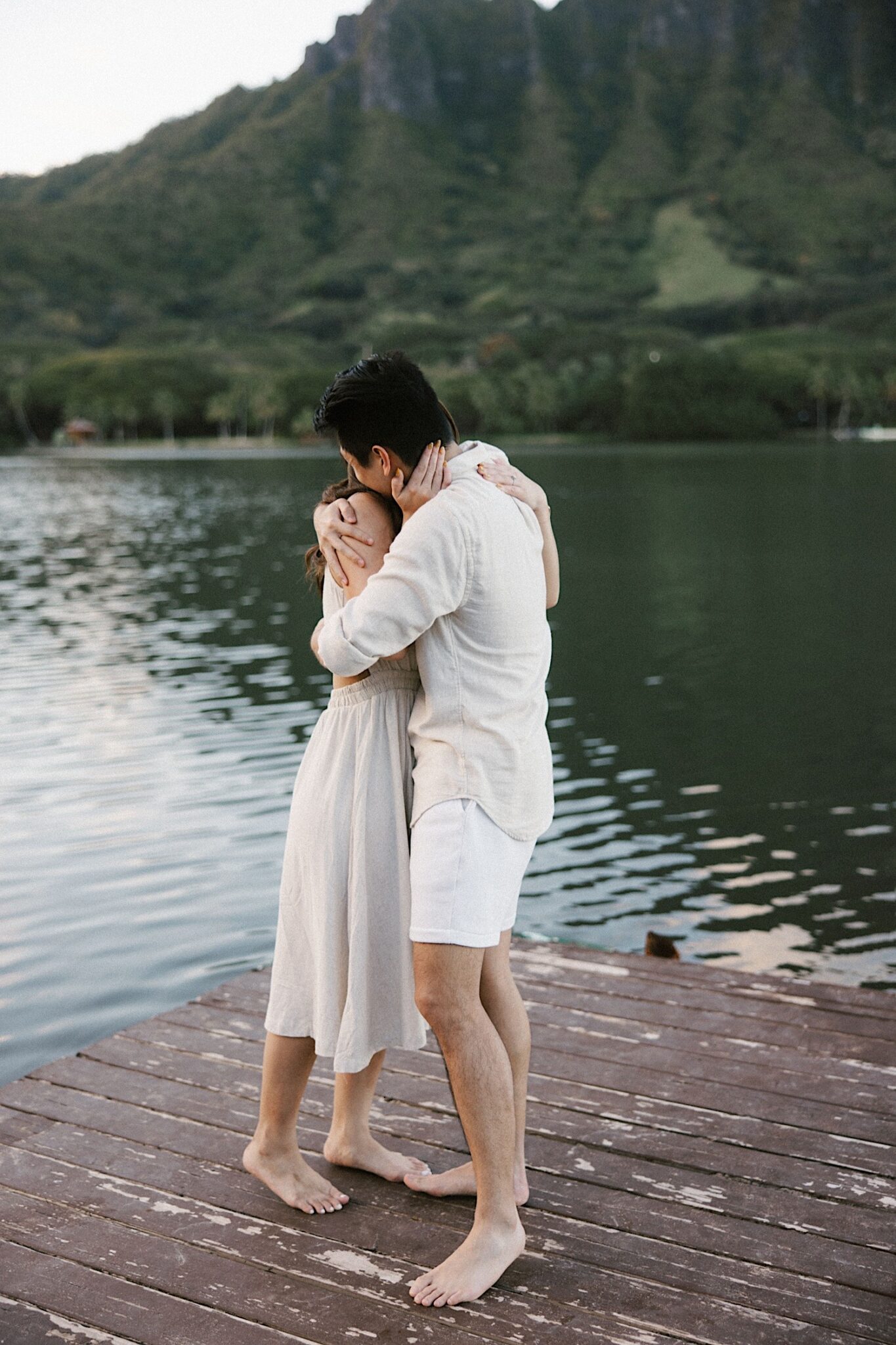 Hawaii Proposal at Kualoa Ranch | Patrick + Kimberly - Mersadi Olson Wedding Photography