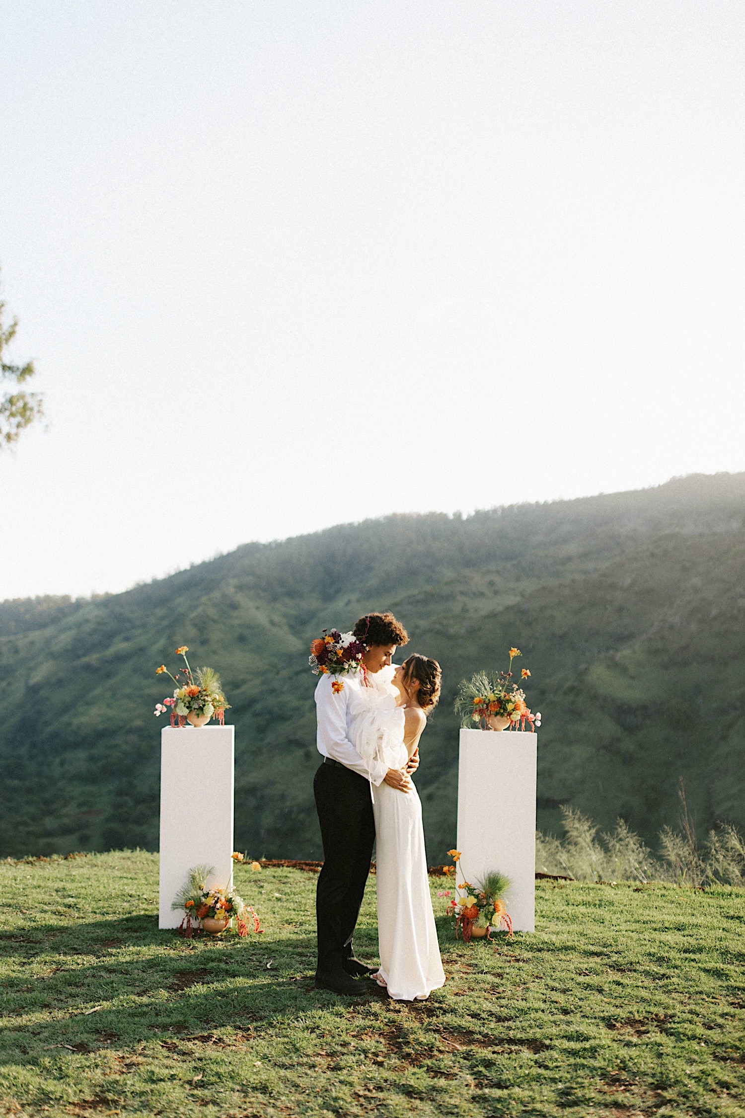 Honolulu Elopement at Waialua Valley Farms | Diandra + Taylor - Mersadi ...