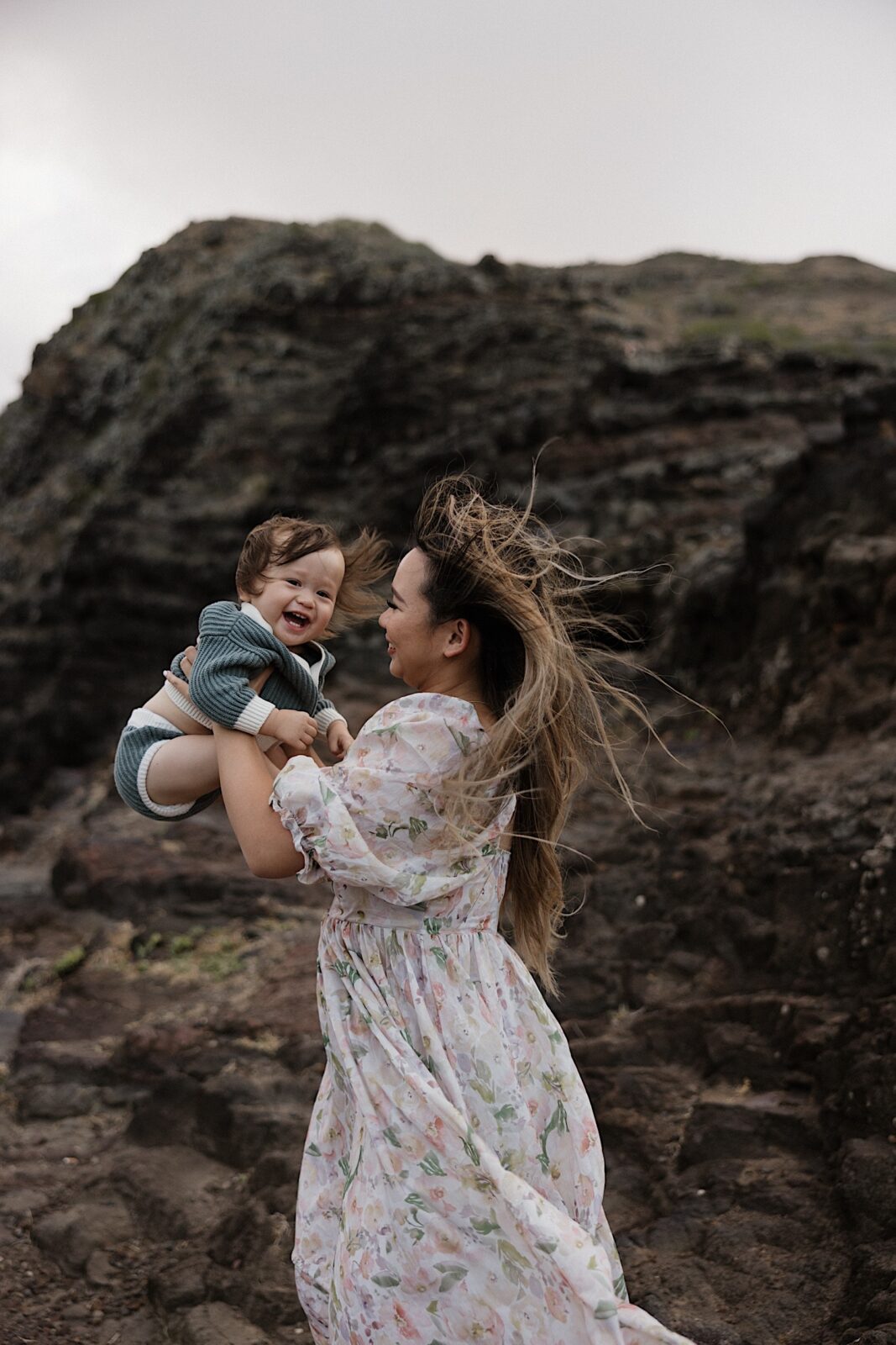 Family Session at Makapuu Lookout on Oahu | Berg Ohana - Mersadi Olson ...