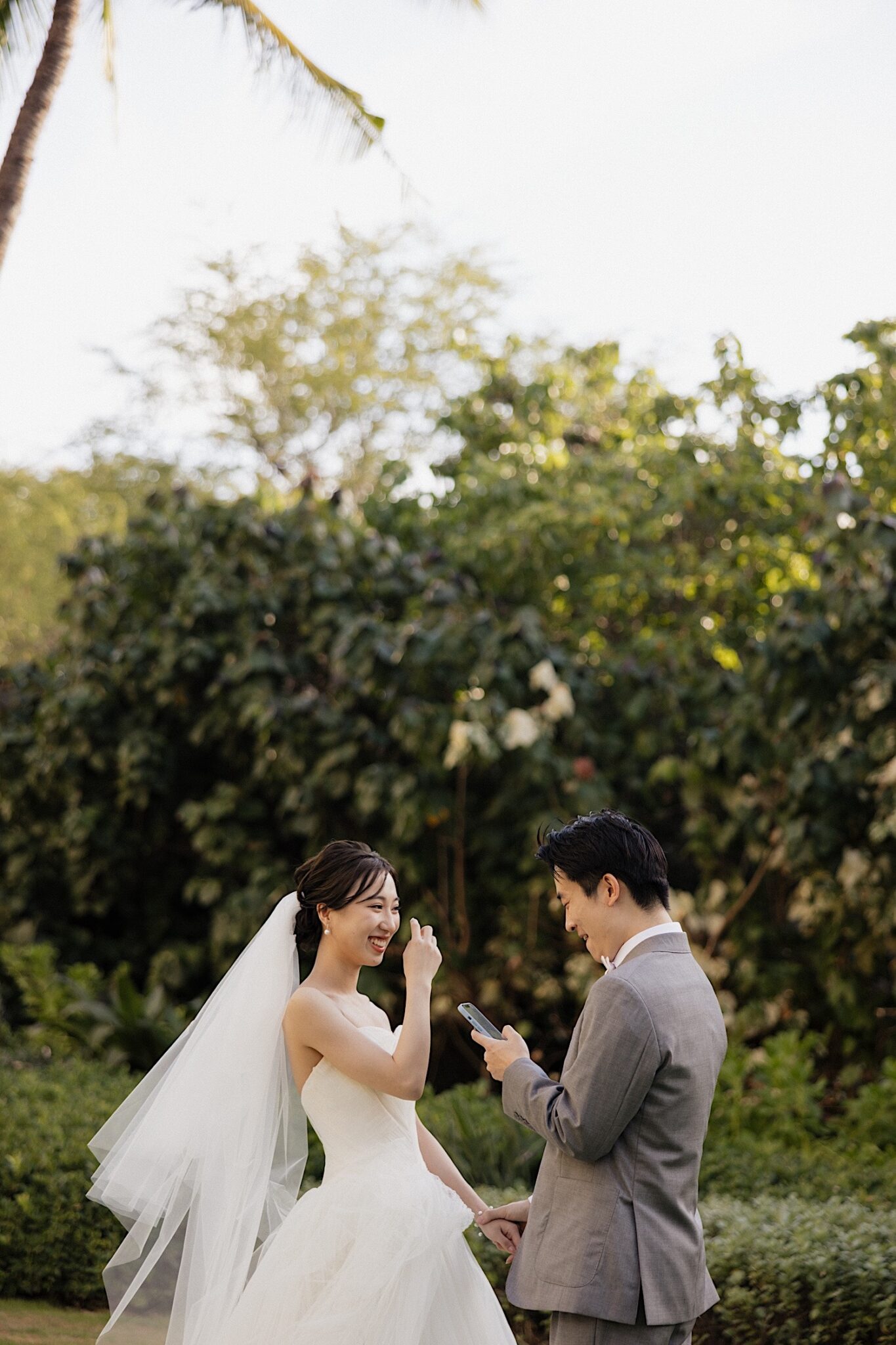 Sunset Elopement at the Four Seasons Oahu | Jiaye + Shuxiao - Mersadi Olson Wedding Photography